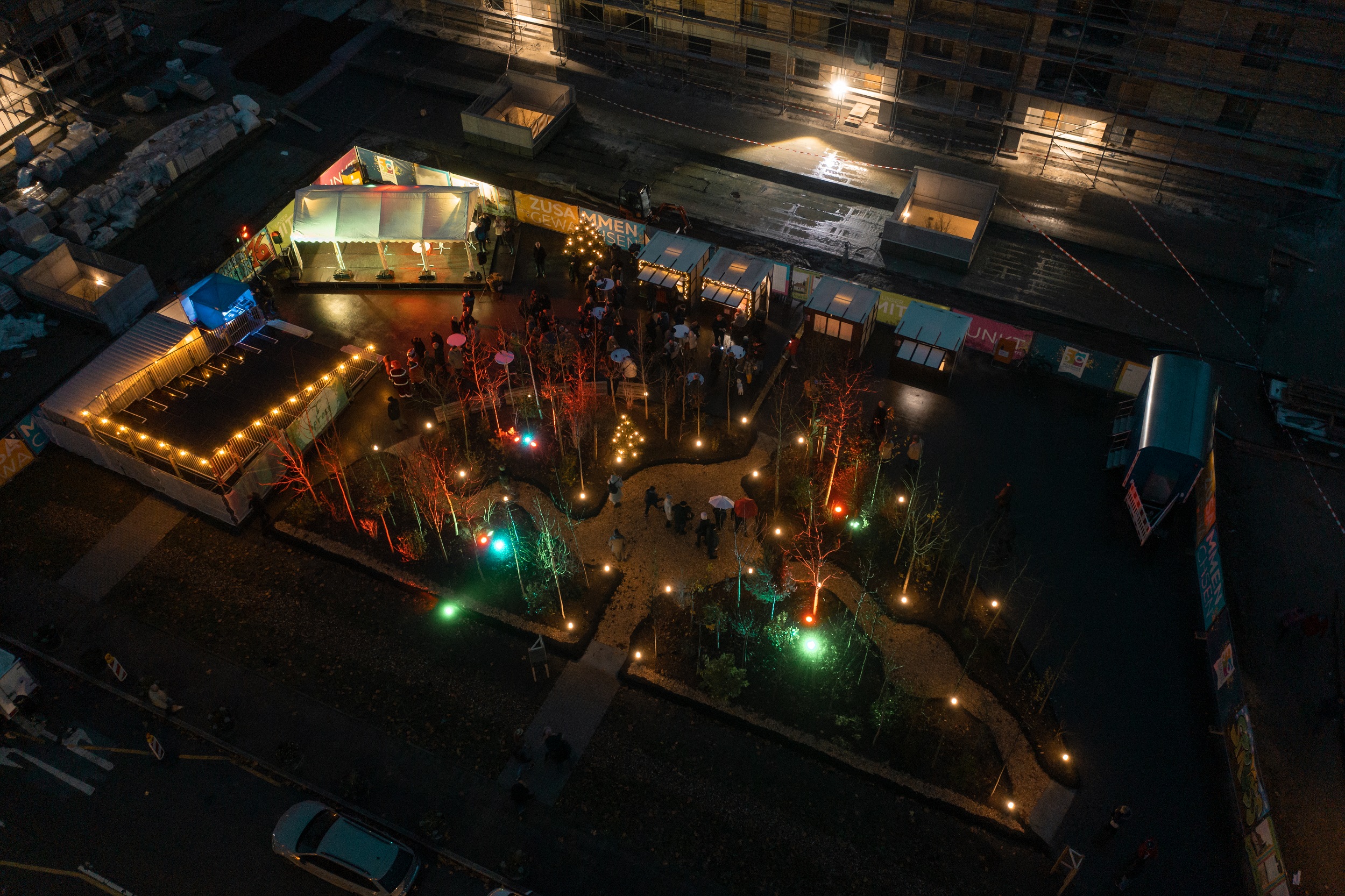 Klimawald eröffnet - Deutsche Erdwärme